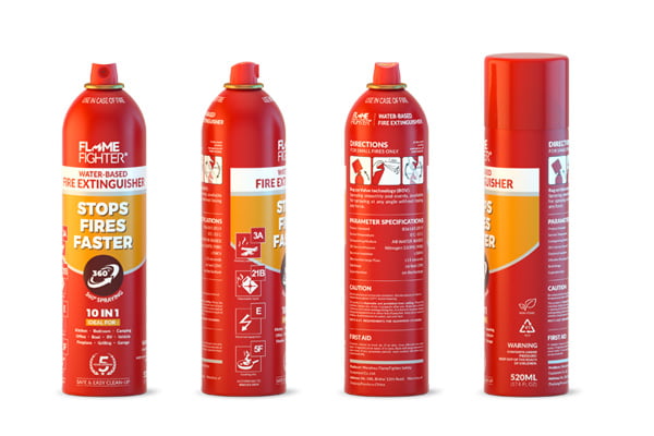 Portable Fire Spray - FlameFighter