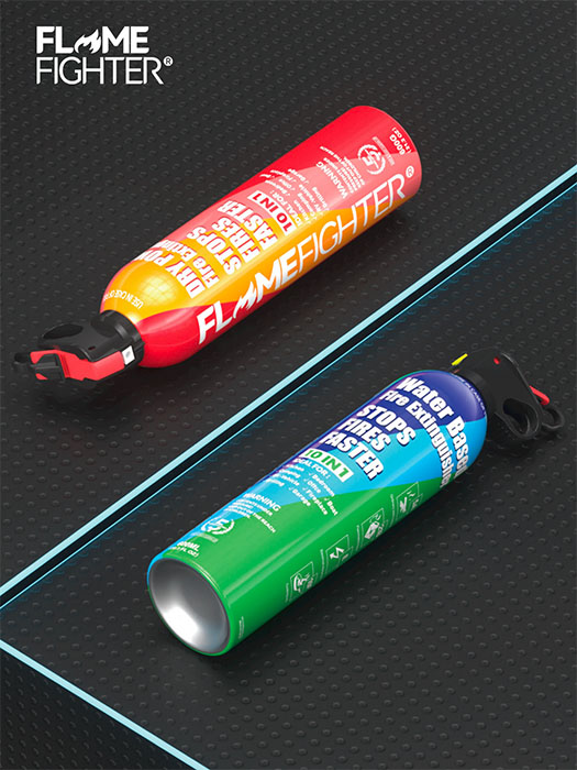 FlameFighter - Portable Fire Spray - Fire Extinguisher - Satety ...